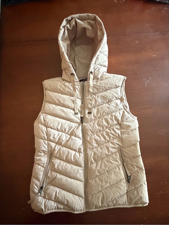 Lauren Ralph Lauren | Jackets & Coats | Lauren Ralph Lauren Cream ...
